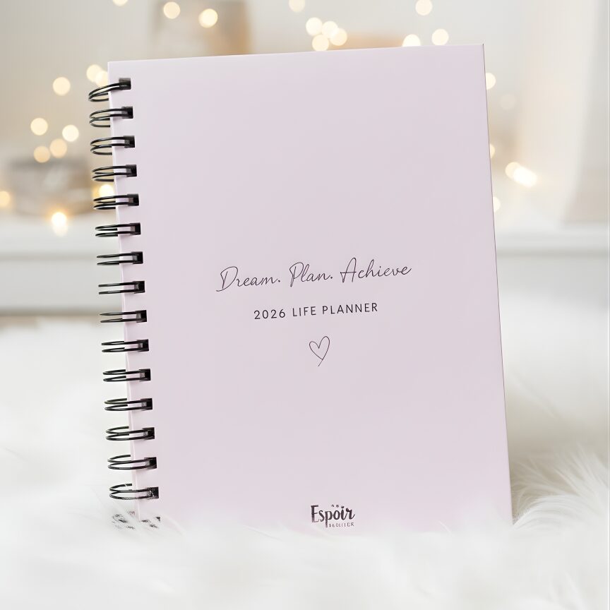 Life Planner – Dream Plan Achieve 2026 | Espoir Planner